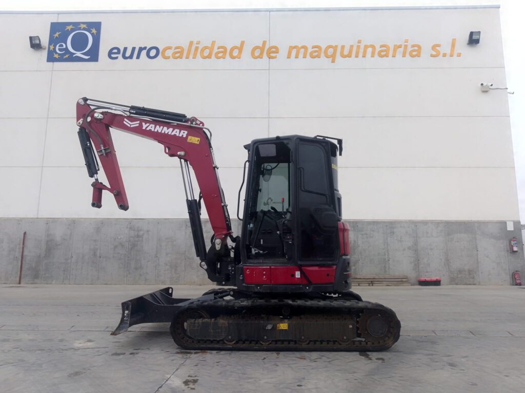 MINIEXCAVADORA ORUGAS YANMAR VIO50-6B - Eurocalidad de maquinaria